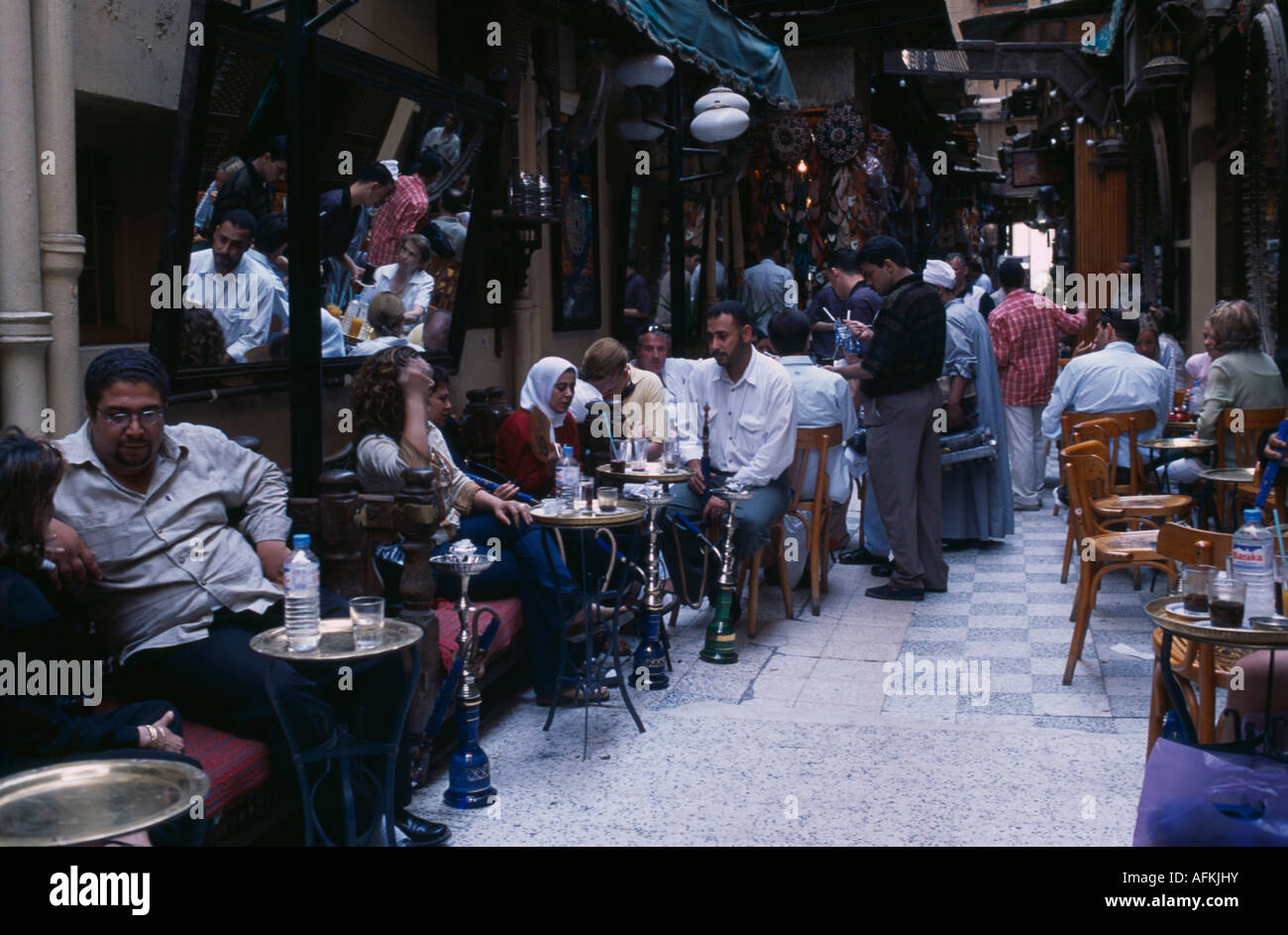 Cafe house cairo hi-res stock photography and images - Alamy
