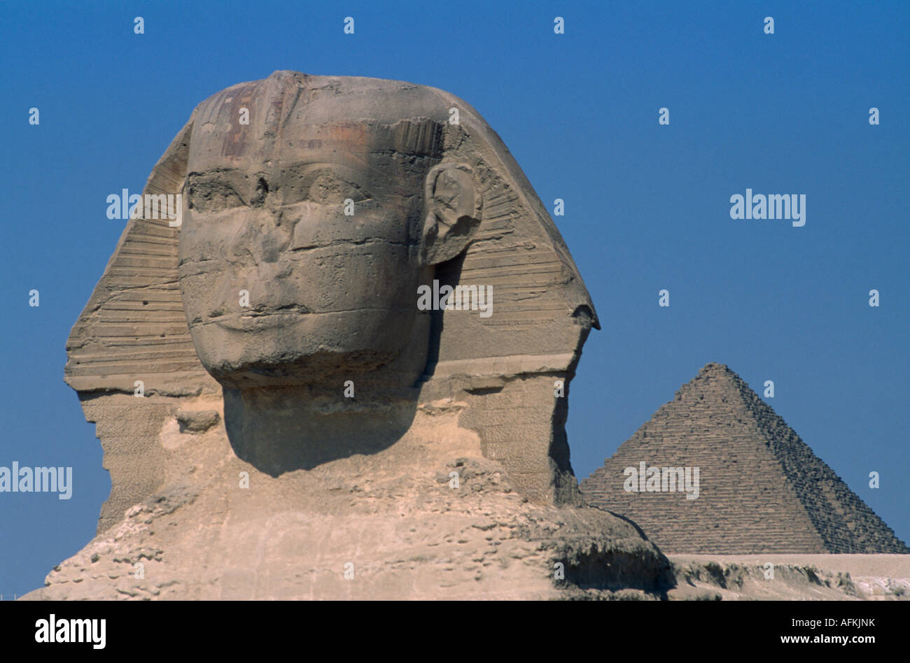 EGYPT North Africa Middle East Cairo Area Giza The Sphinx before ...