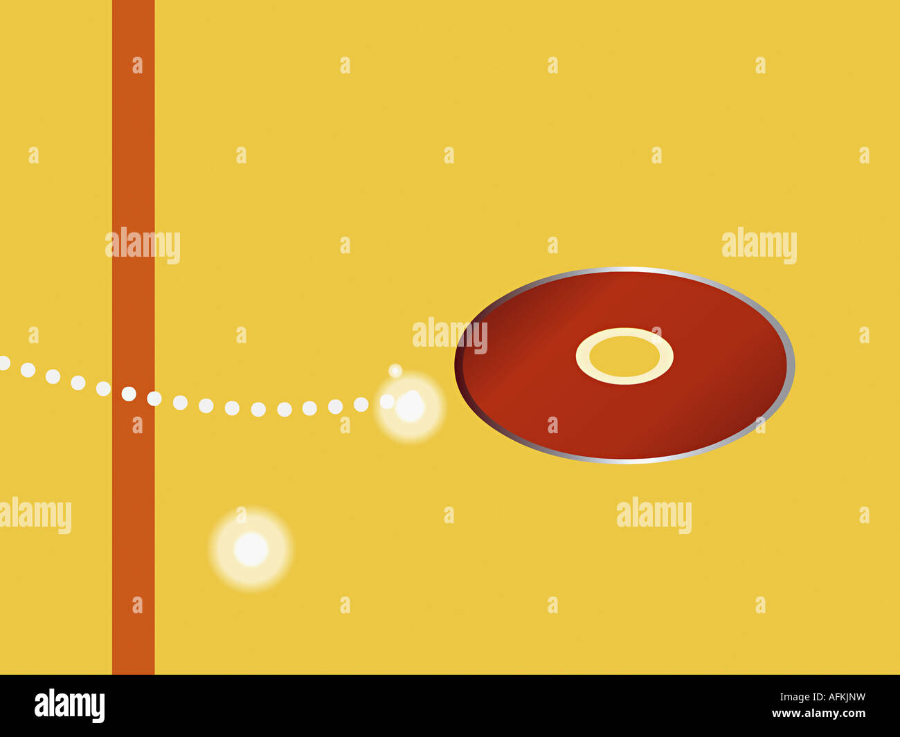 Cd disc flying hi-res stock photography and images - Alamy