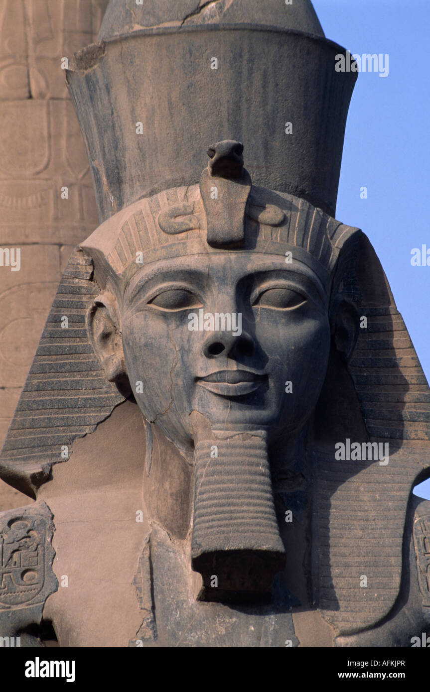 Statue Of Pharaoh Ramesses Ii High Resolution Stock Photography and ...