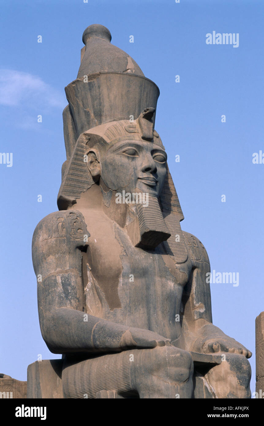 EGYPT North Africa Middle East Nile Valley Luxor Temple Pharaoh Rameses ...