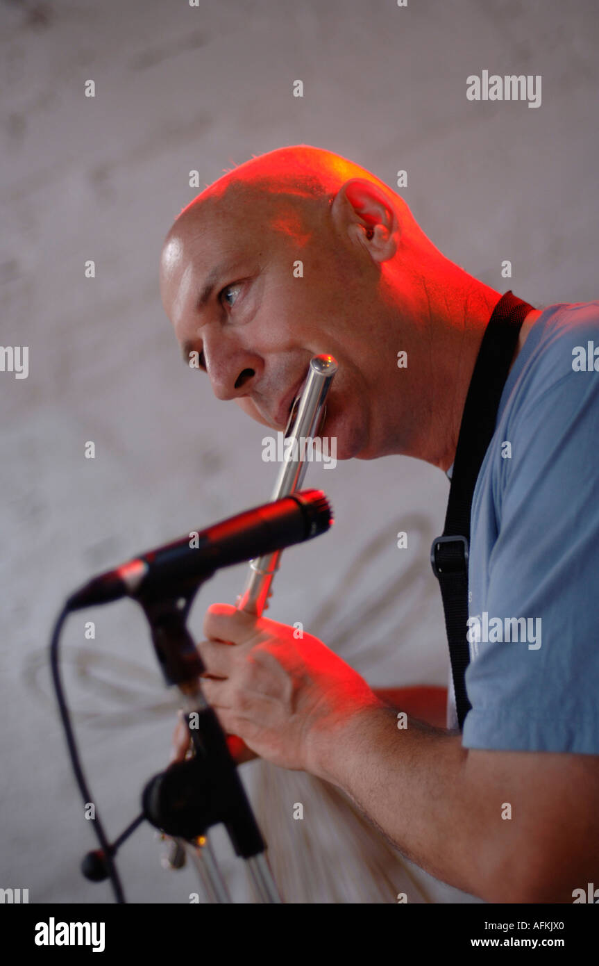 Bald headed man with music hi-res stock photography and images - Alamy