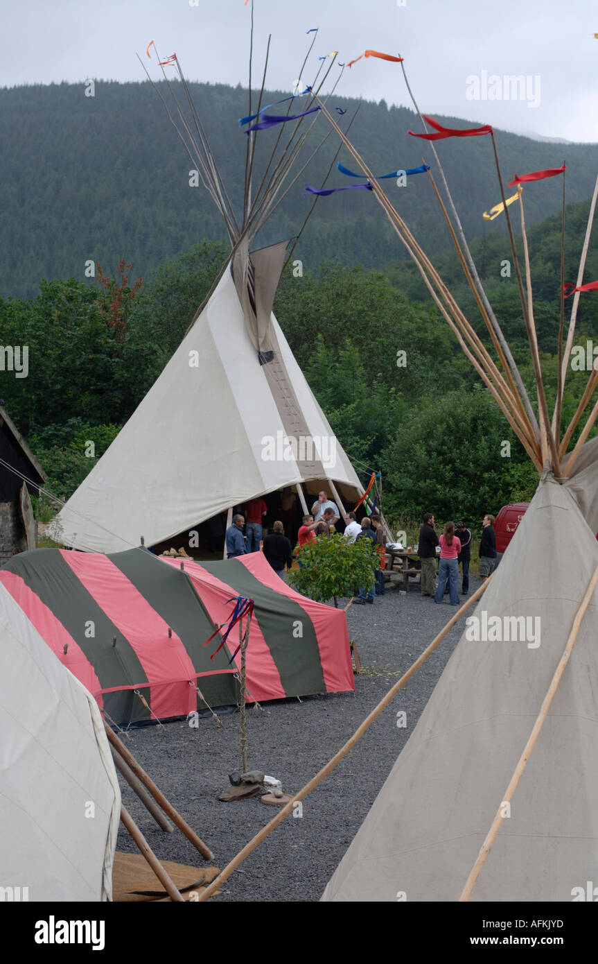 Shelters Unlimited: Teepee TiPi manufactureres Dyfi Dovey valley ...