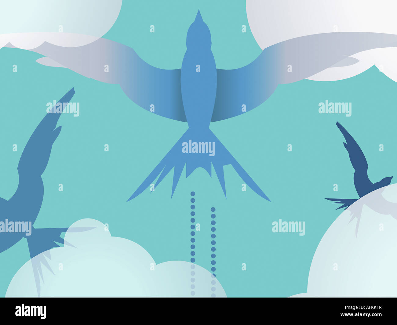 Three birds hi-res stock photography and images - Alamy