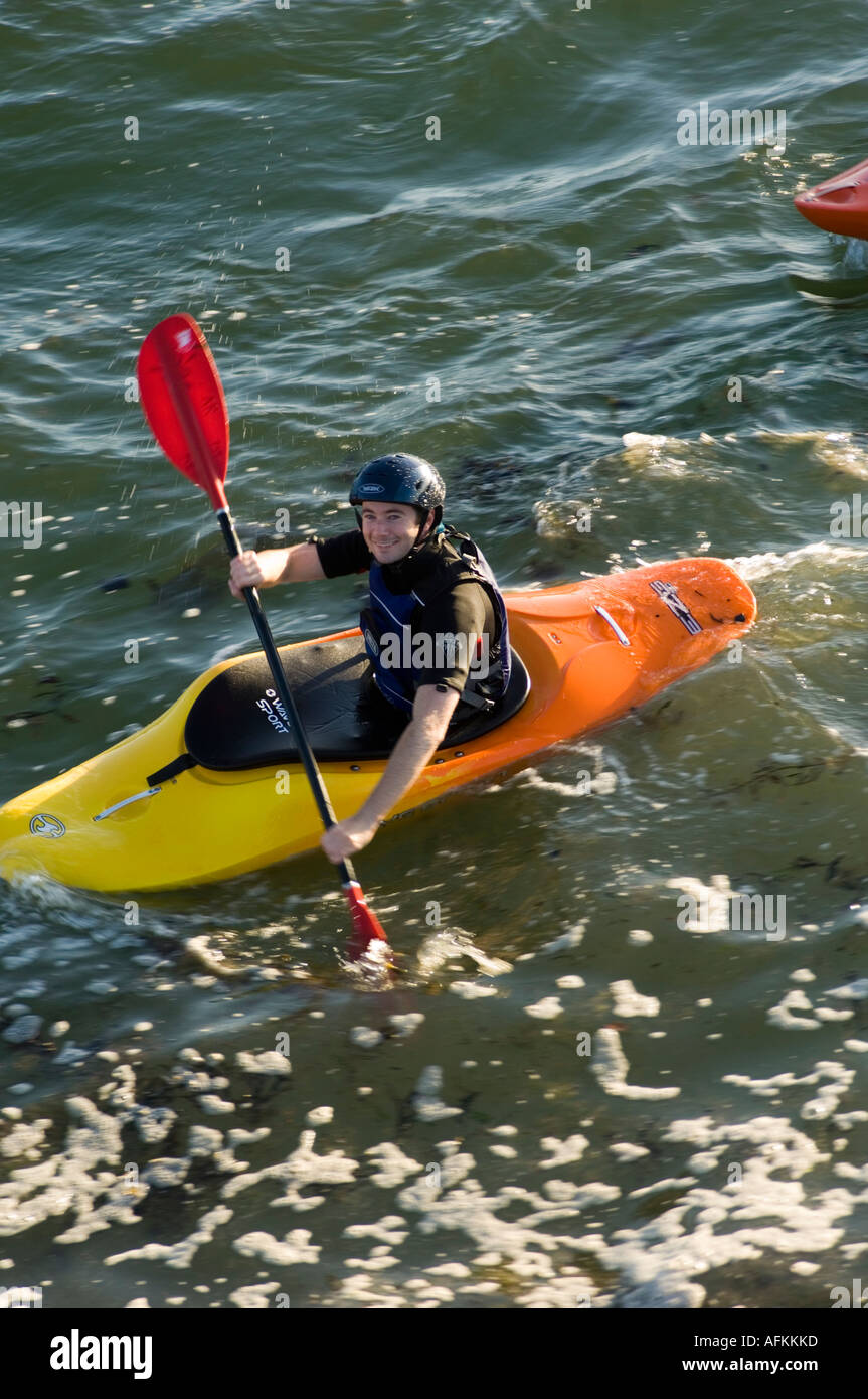 West wales kayaker hi-res stock photography and images - Alamy