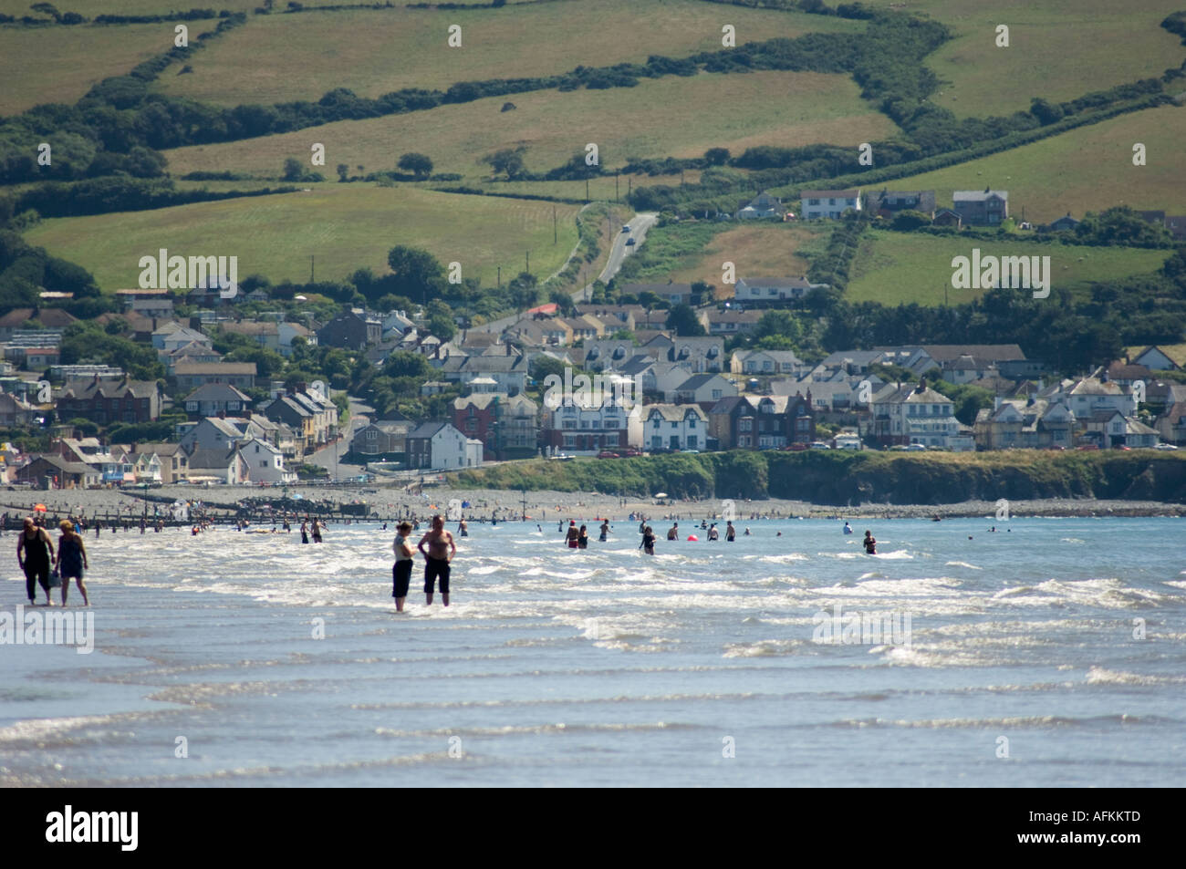 Ynyslas beach borth seaside summer hi-res stock photography and images ...