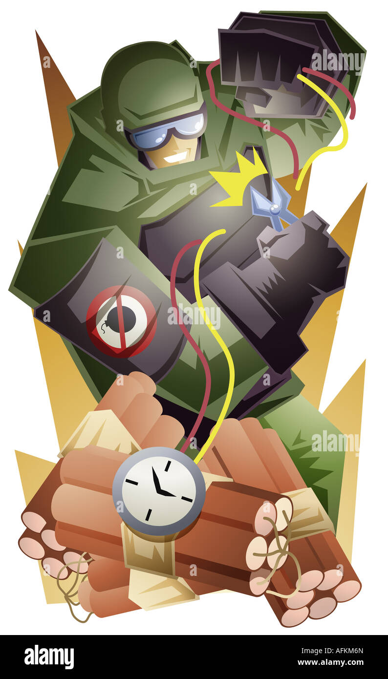 Defusing a bomb hi-res stock photography and images - Alamy