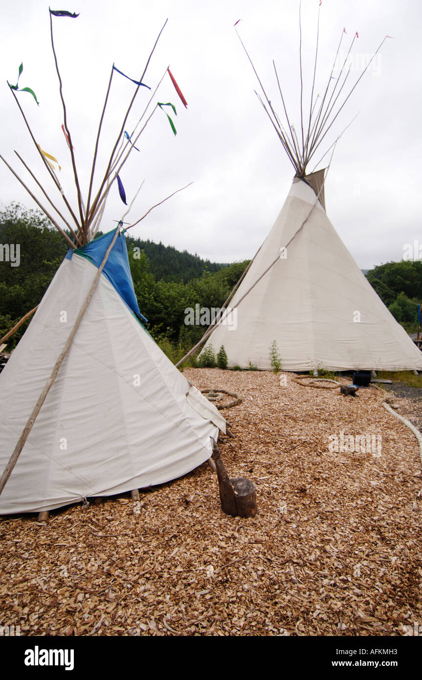 Tipi valley wales hi-res stock photography and images - Alamy