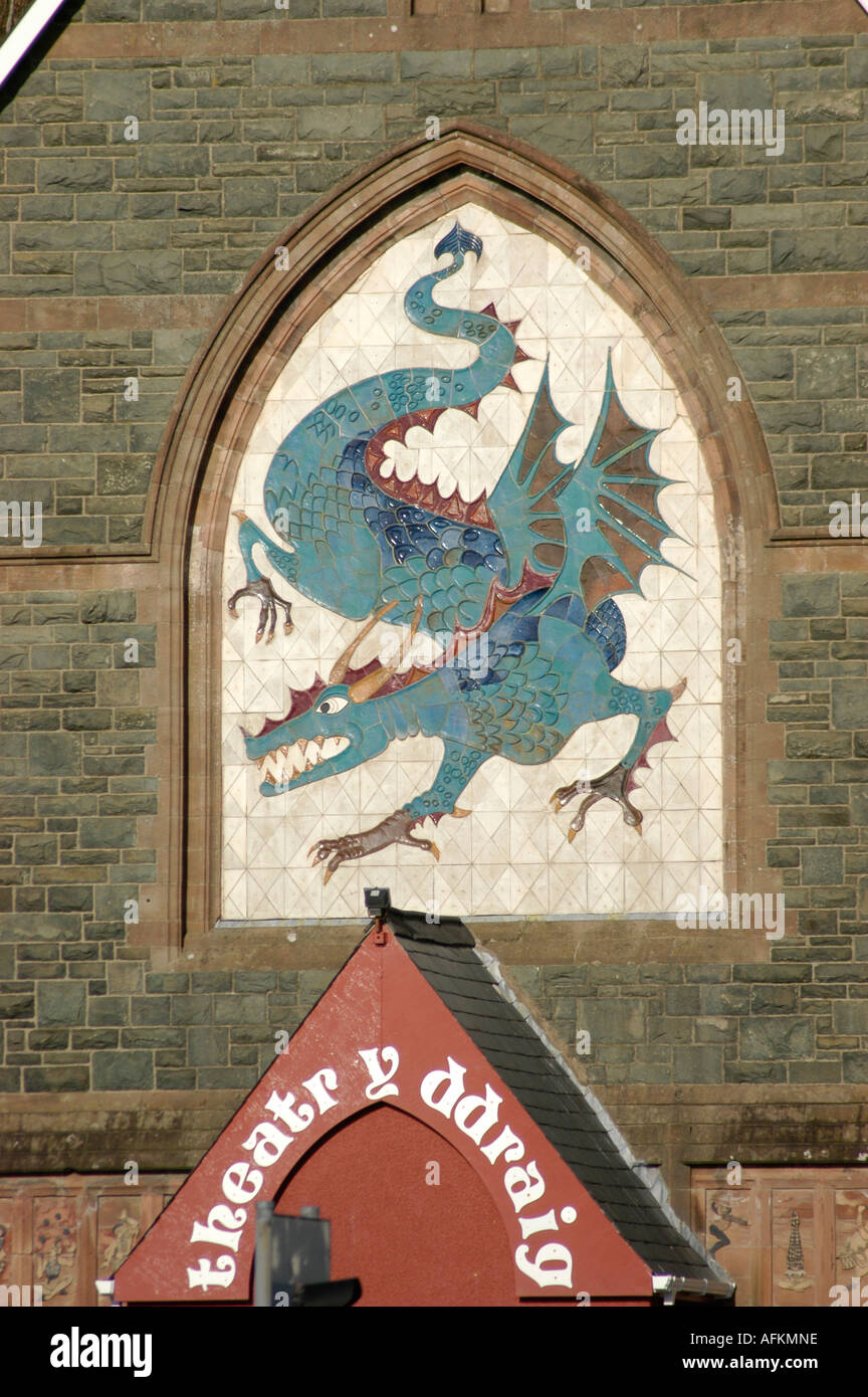 Theatr y Ddraig the Dragon Theatre Abermaw Barmouth Gwynedd North Wales ...