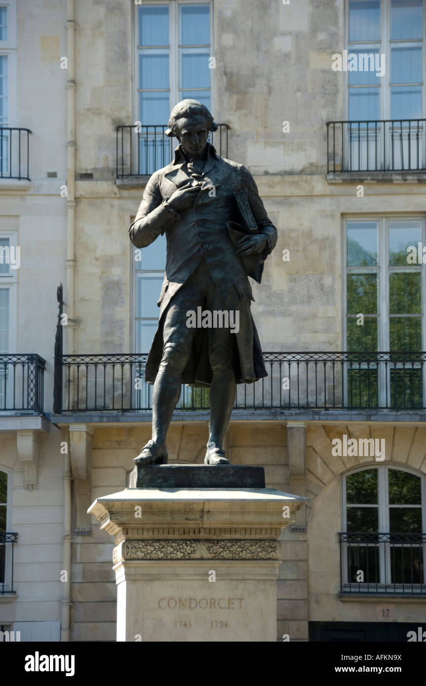 Condorcet monument hi-res stock photography and images - Alamy