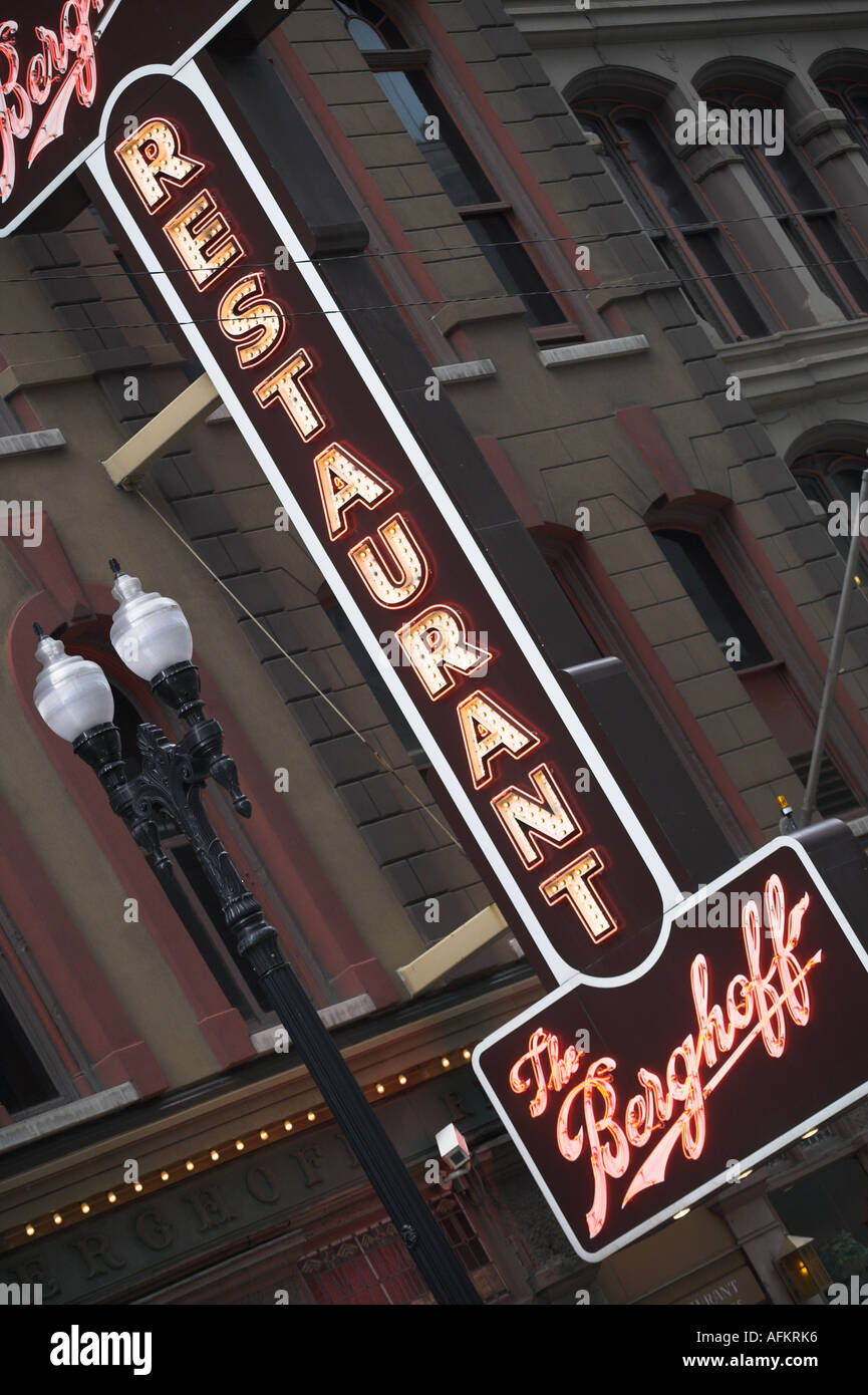 Berghoff sign hi-res stock photography and images - Alamy