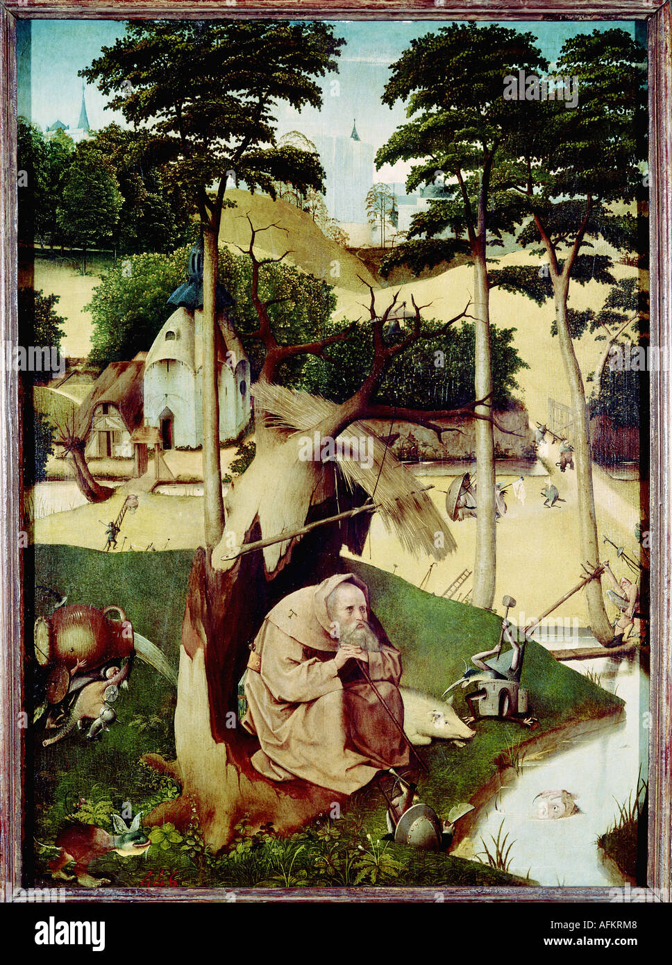 Temptations of saint anthony bosch hi-res stock photography and images - Alamy