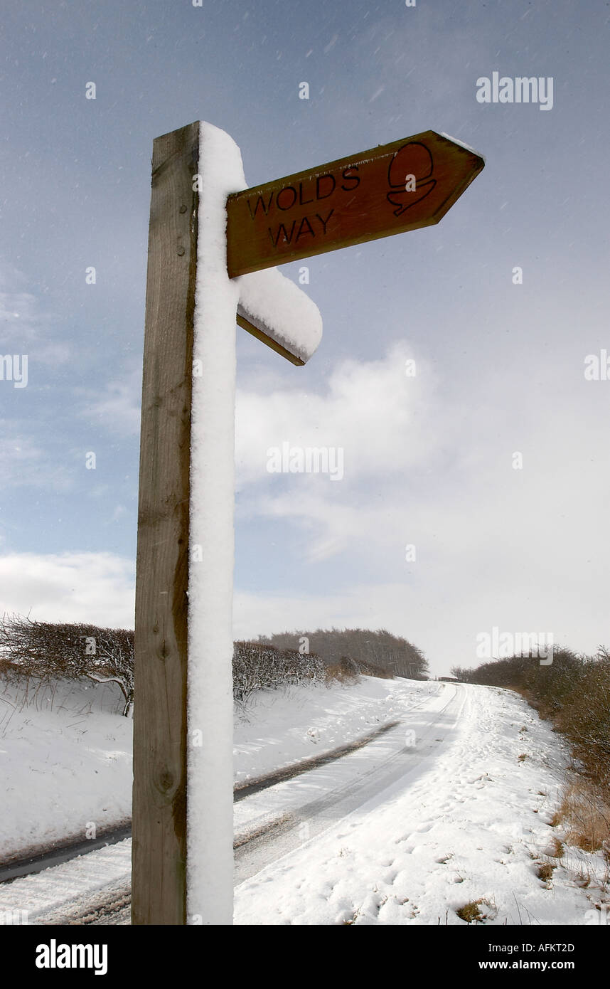 The Wolds Way Public footpath running through one of East Yorkshire s ...
