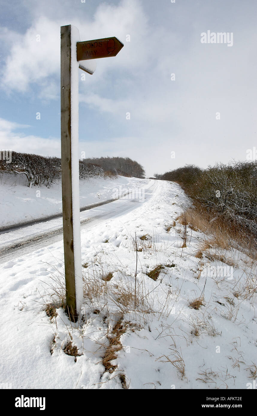 The Wolds Way Public footpath running through one of East Yorkshire s ...