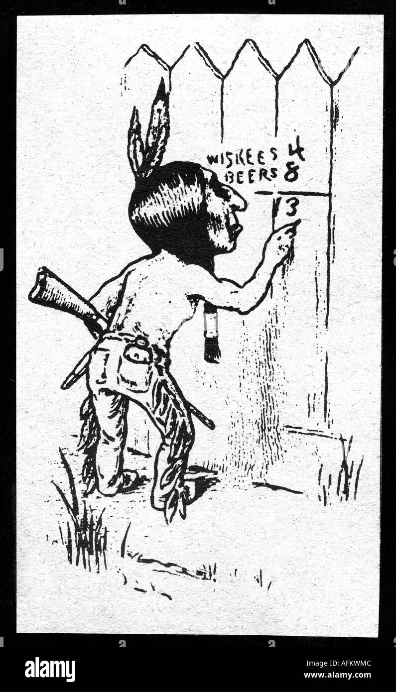 Native American Equality Political Cartoon