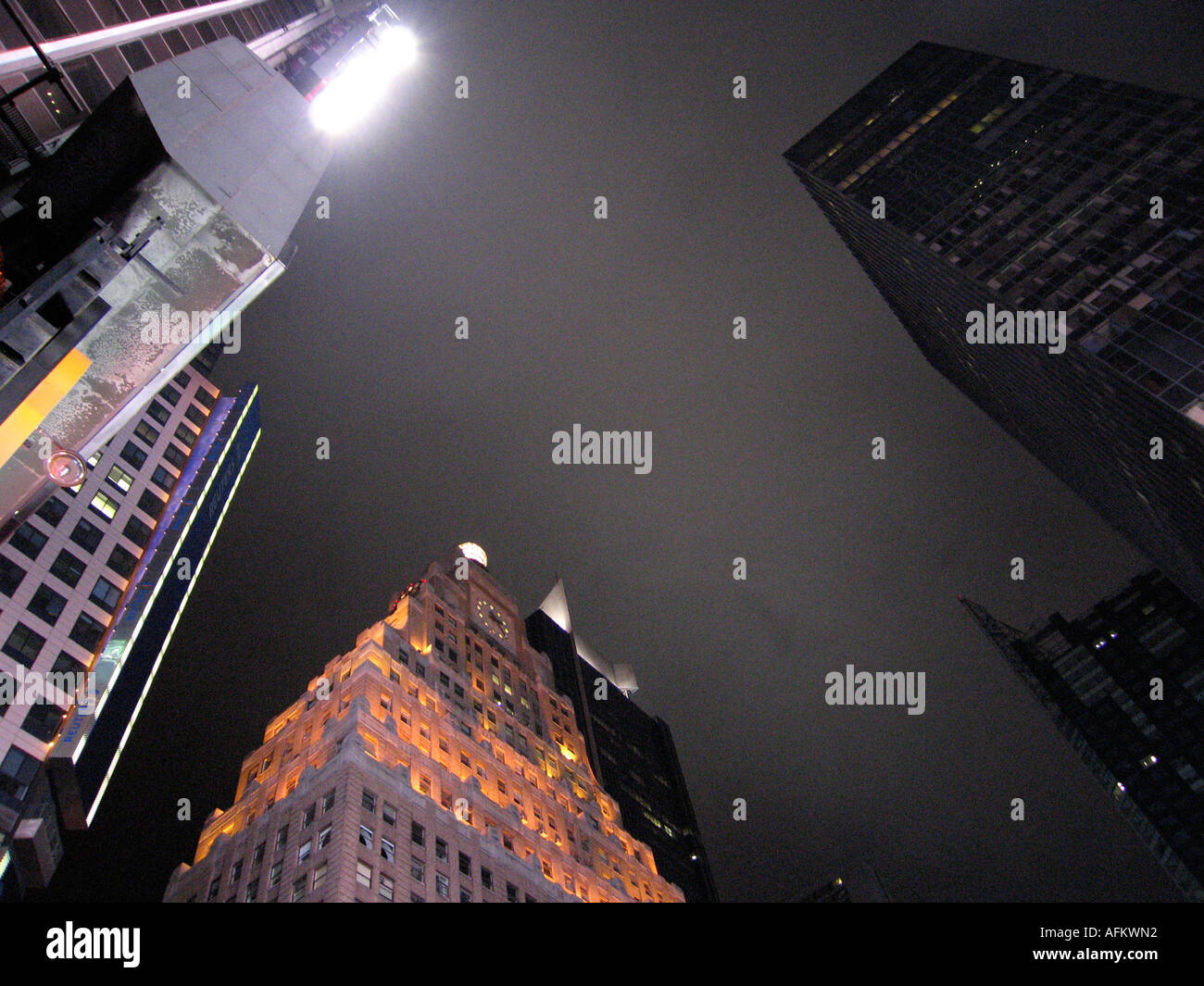 Times Square buildings Stock Photo - Alamy