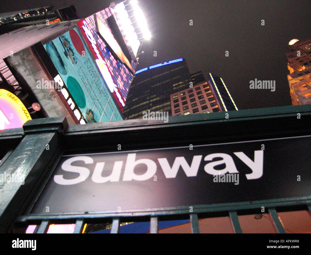 Times Square buildings Stock Photo - Alamy