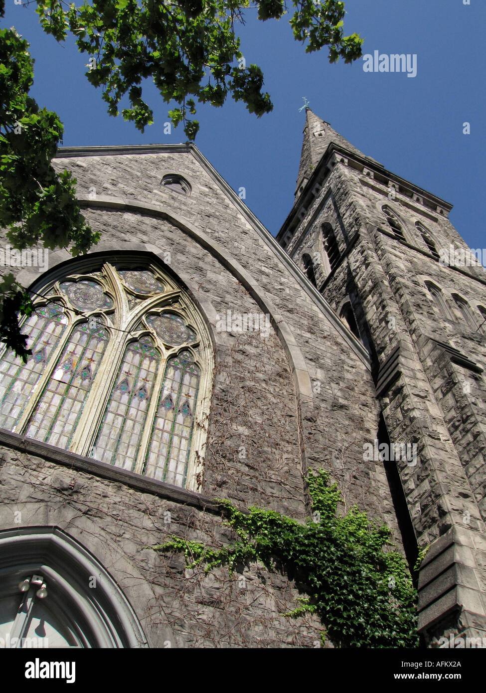 Catholic church Rochester NY USA Stock Photo - Alamy