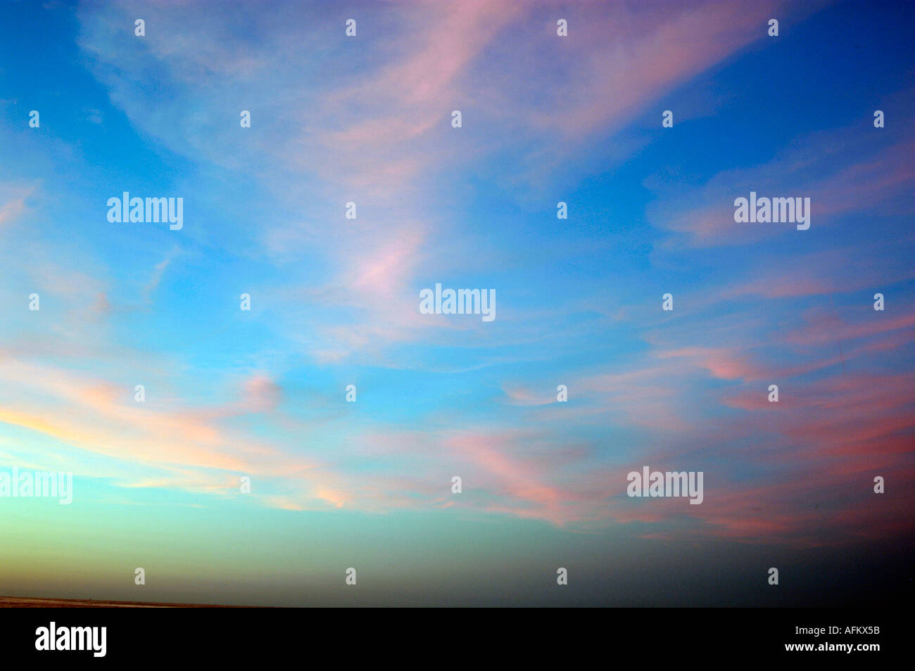 Sunset sky Stock Photo - Alamy
