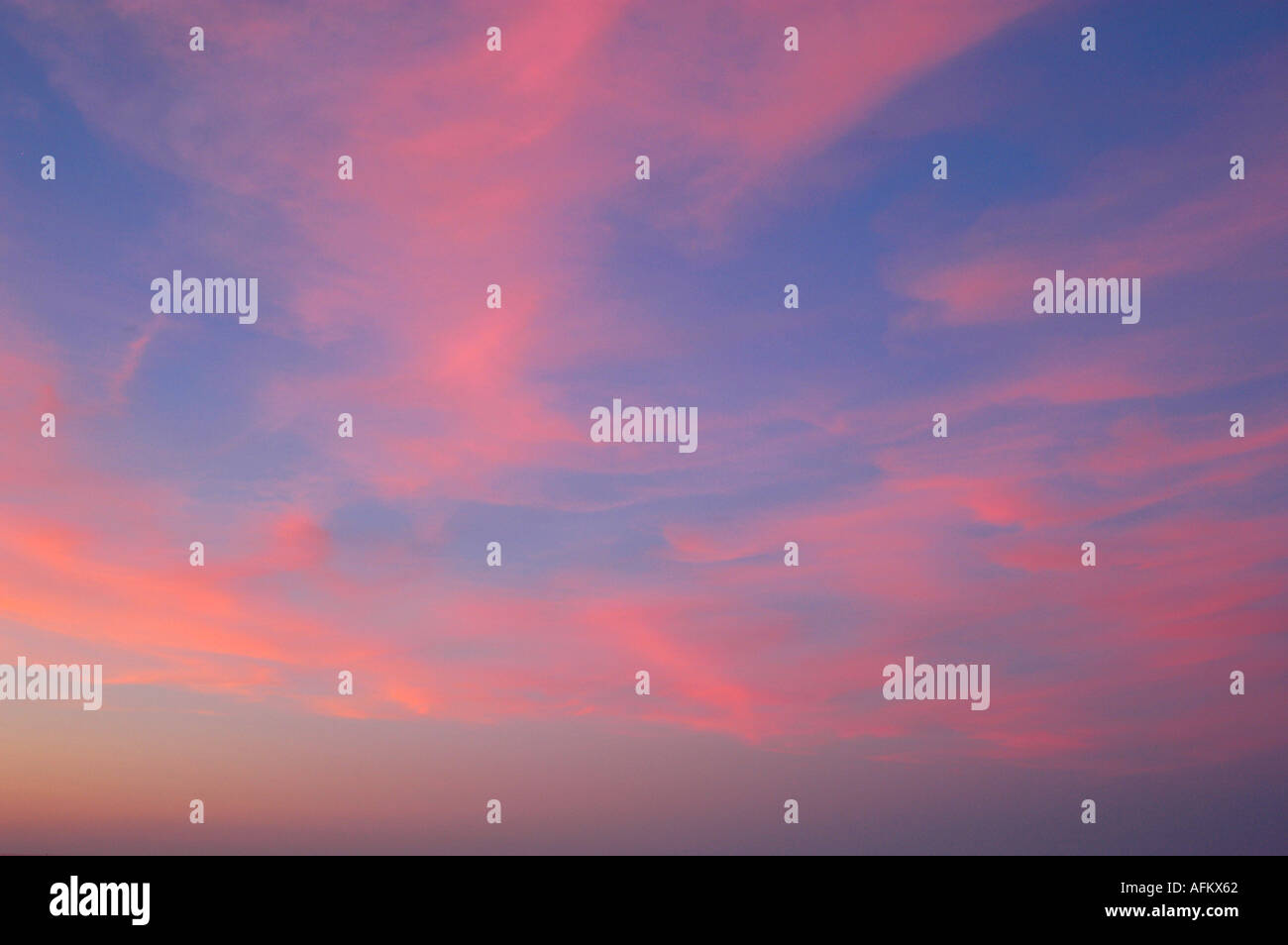 Sunset sky Stock Photo - Alamy