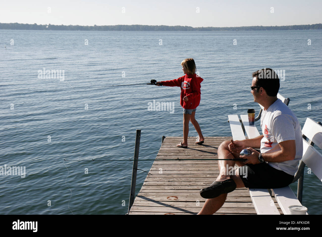 Indiana Marshall County,Culver,Culver Park,Lake Maxinkuckee,fishing ...