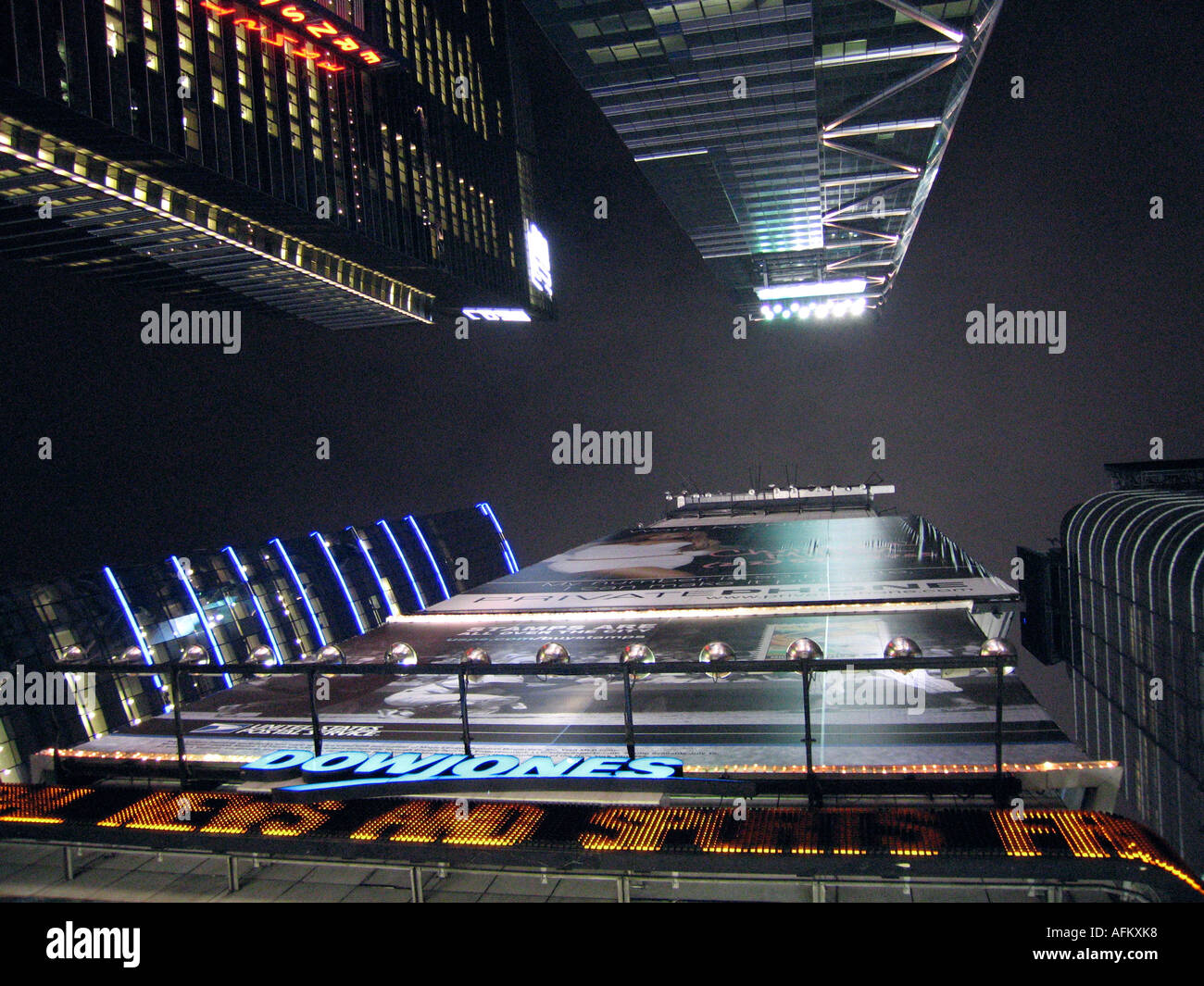 Times Square buildings Stock Photo - Alamy