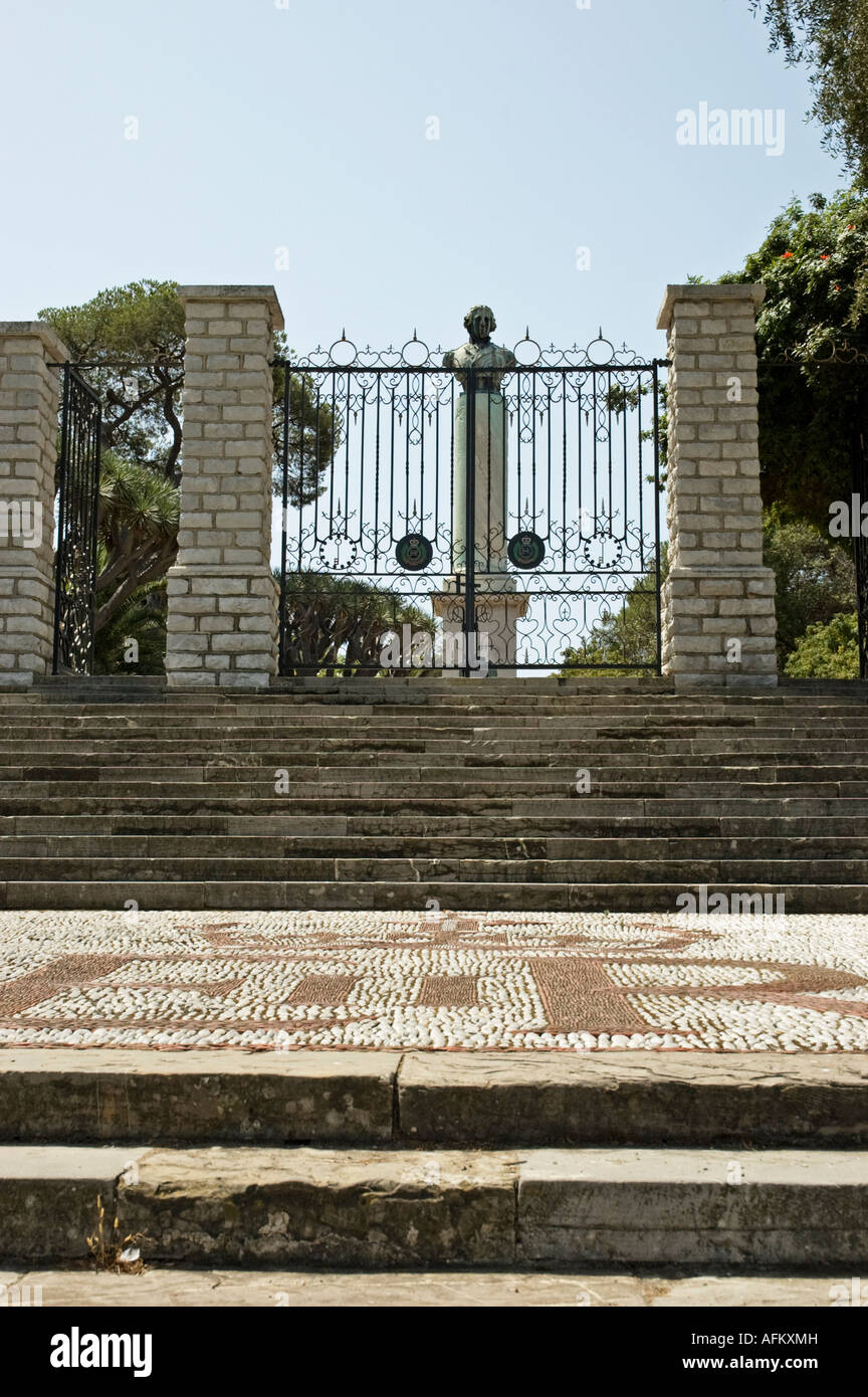 Main Entrance to The Alameda Gibraltar Botanic Gardens, Gibraltar Stock ...