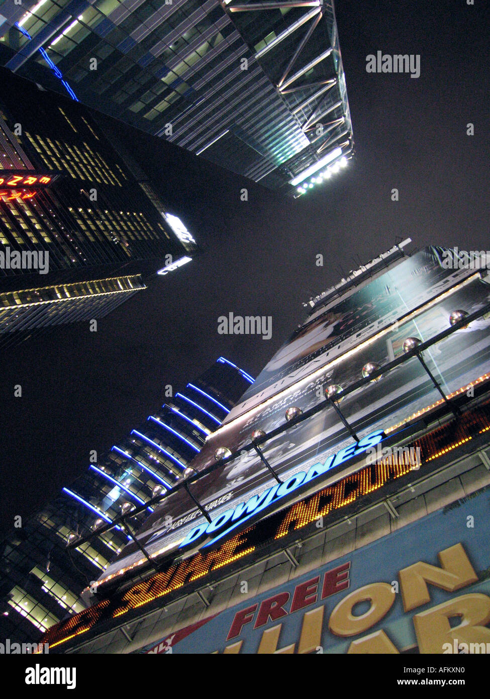 Times Square buildings Stock Photo - Alamy