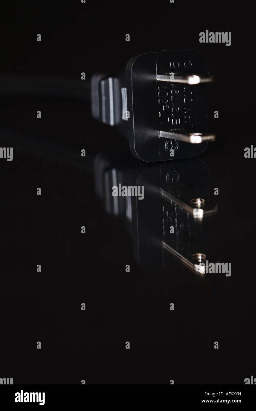 North American 2 pin plug Stock Photo - Alamy