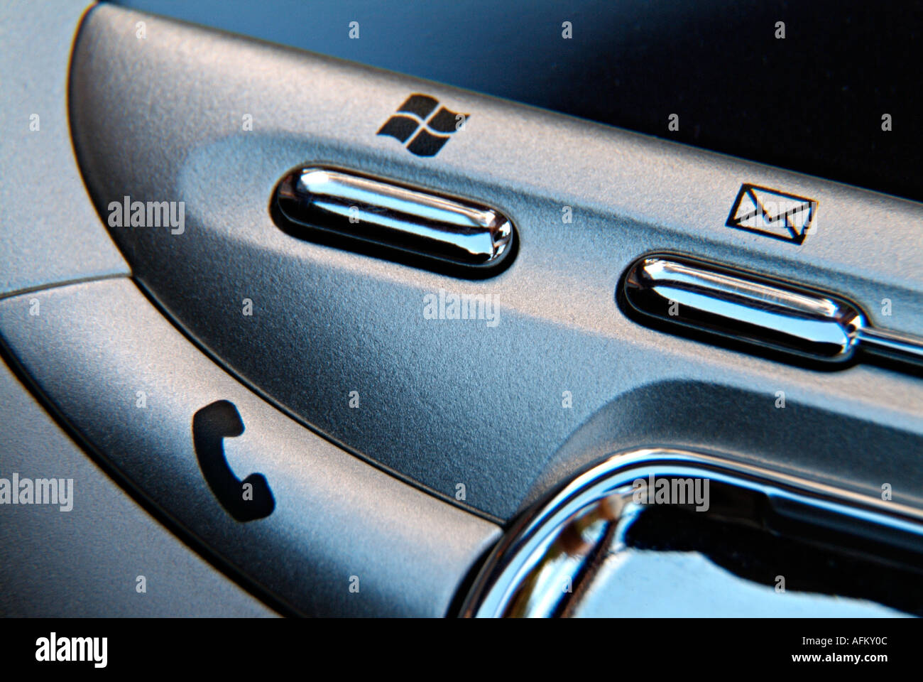 Personal Digital Assistant iMate Pocket PC buttons close up PDA Stock ...