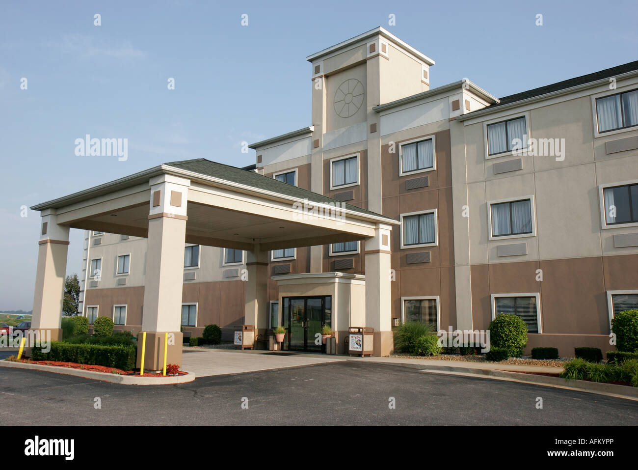 Indiana LaGrange County,Howe,Holiday Inn,Express,entrance,front ...