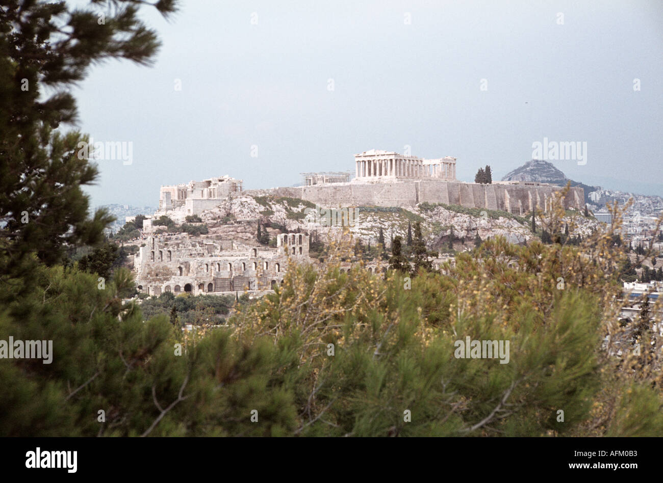 Odeion herodes atticus acropolis hi-res stock photography and images ...