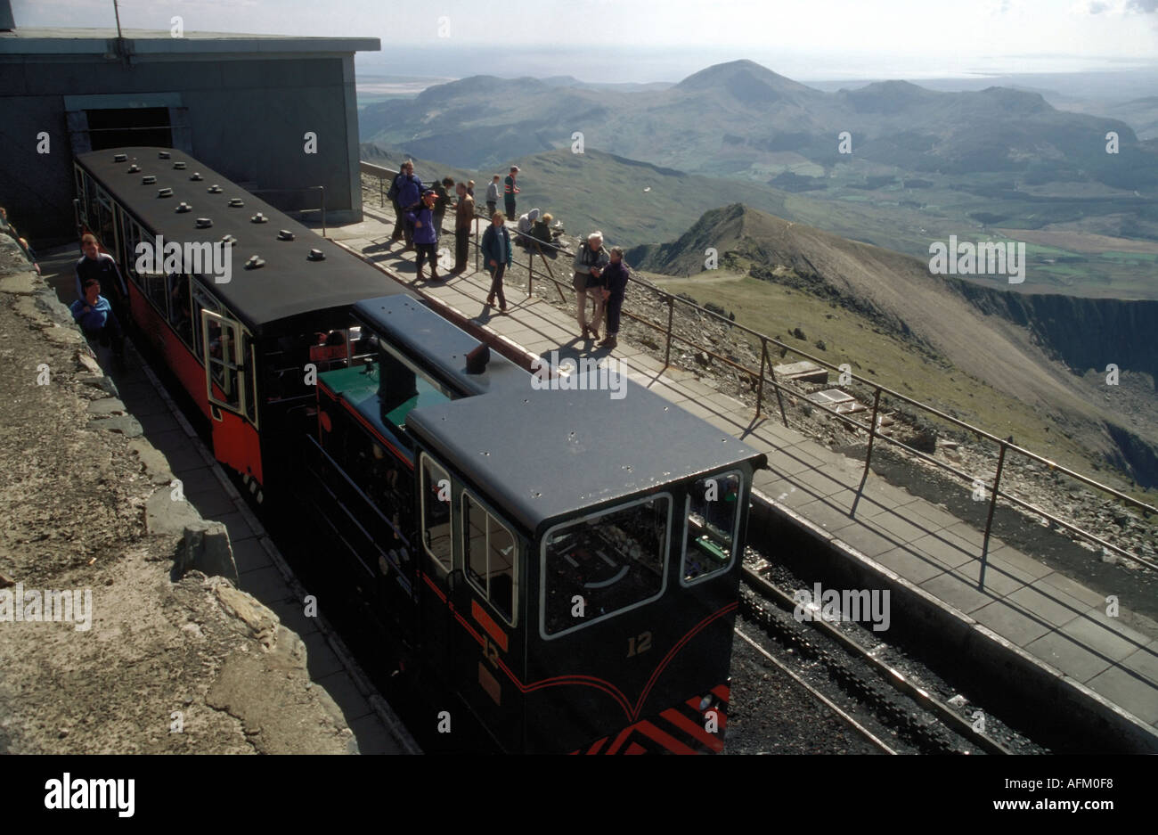 Mt snowdon railway hi-res stock photography and images - Alamy