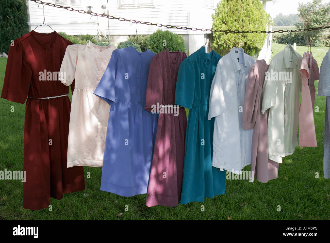 Amish laundry hi-res stock photography and images - Alamy