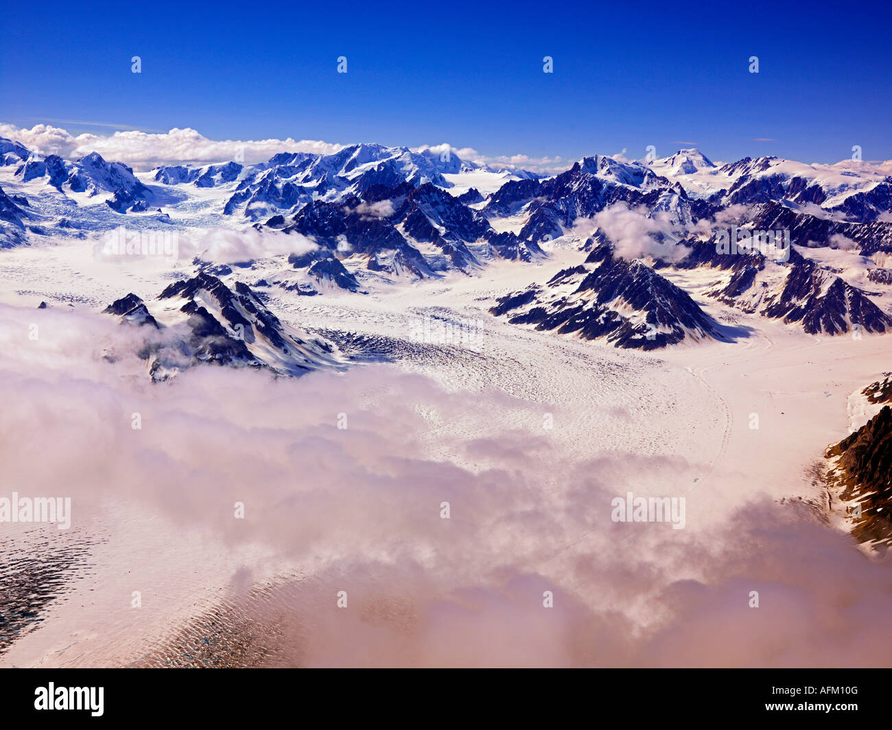 Mount Torbert in the Tordrillo Mountains Stock Photo - Alamy