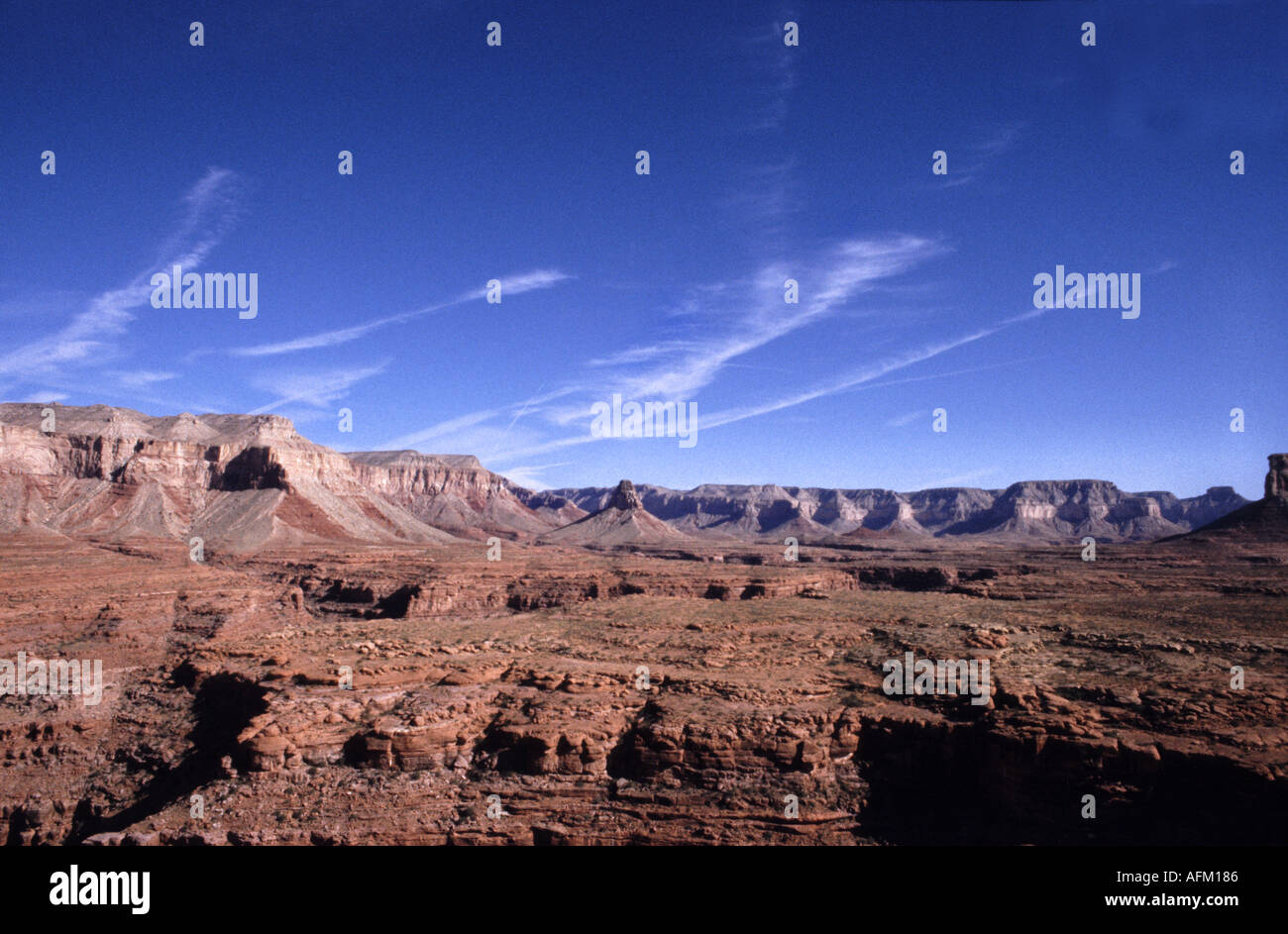 Flying out of Supai the Havasupai village in the Grand Canyon National ...