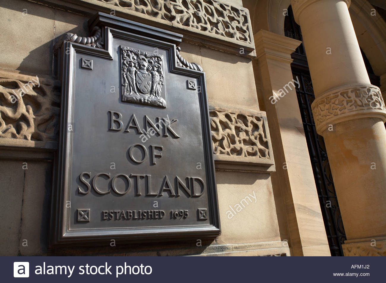 Halifax Bank Of Scotland Head Office, Mound, Edinburgh SCOTLAND Stock ...