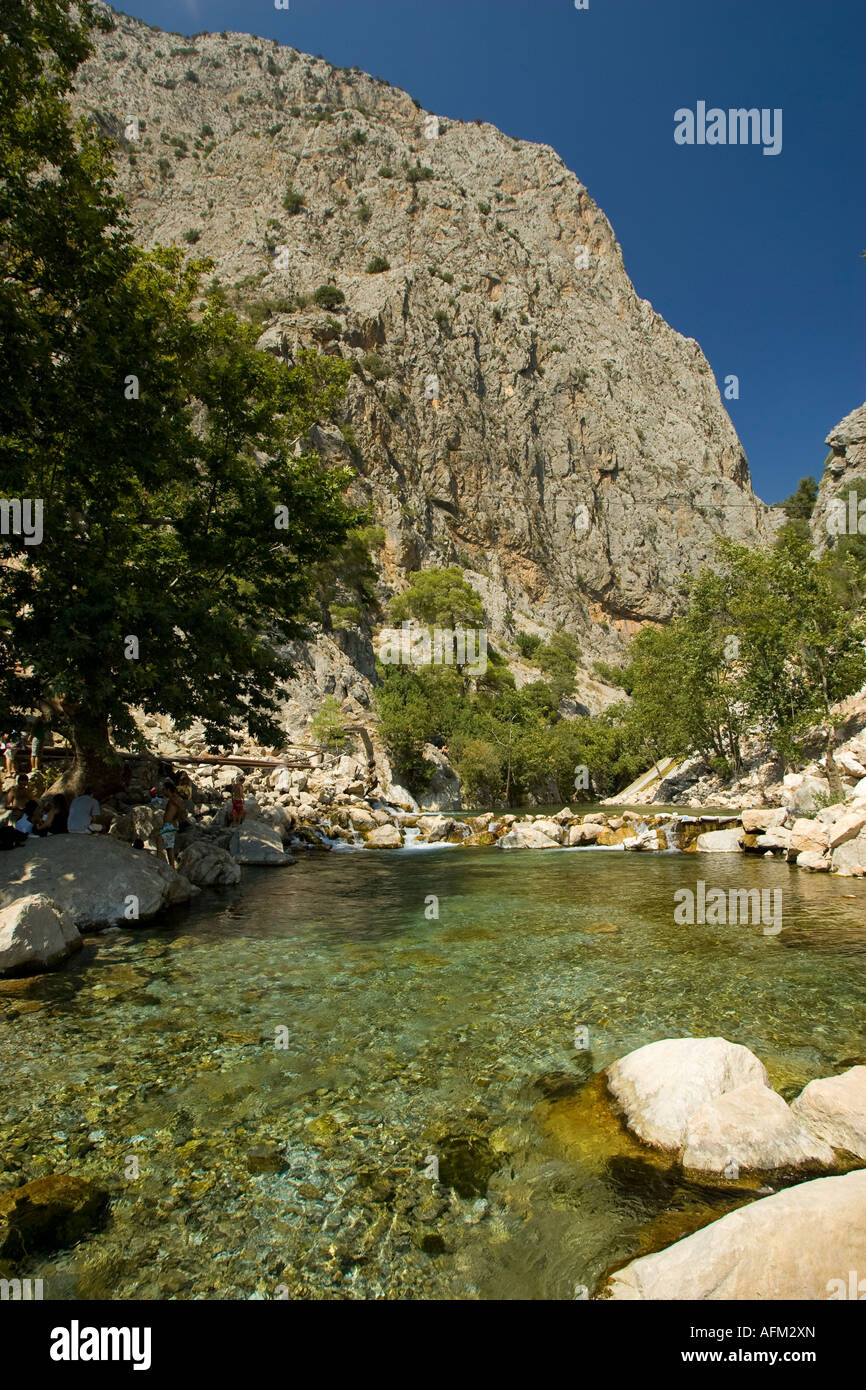 Alacin river gorge Turkey Stock Photo - Alamy