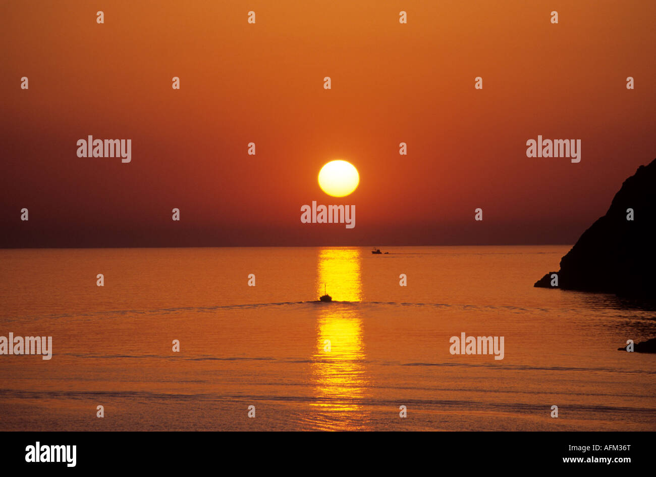 Into the sun Stock Photo - Alamy