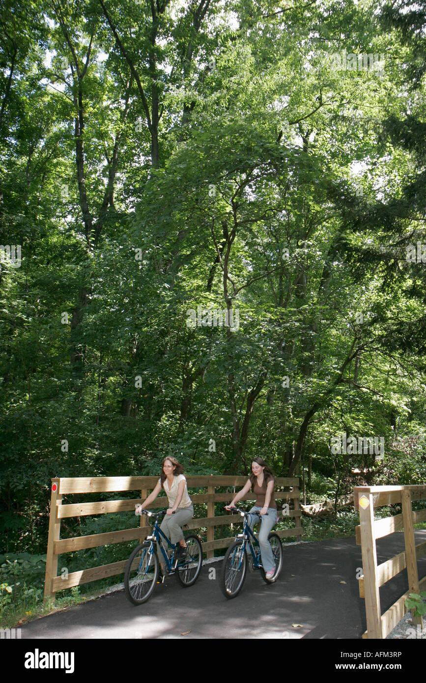 Indiana Kosciusko County,Winona Lake,Lake City Greenway,bike trail ...