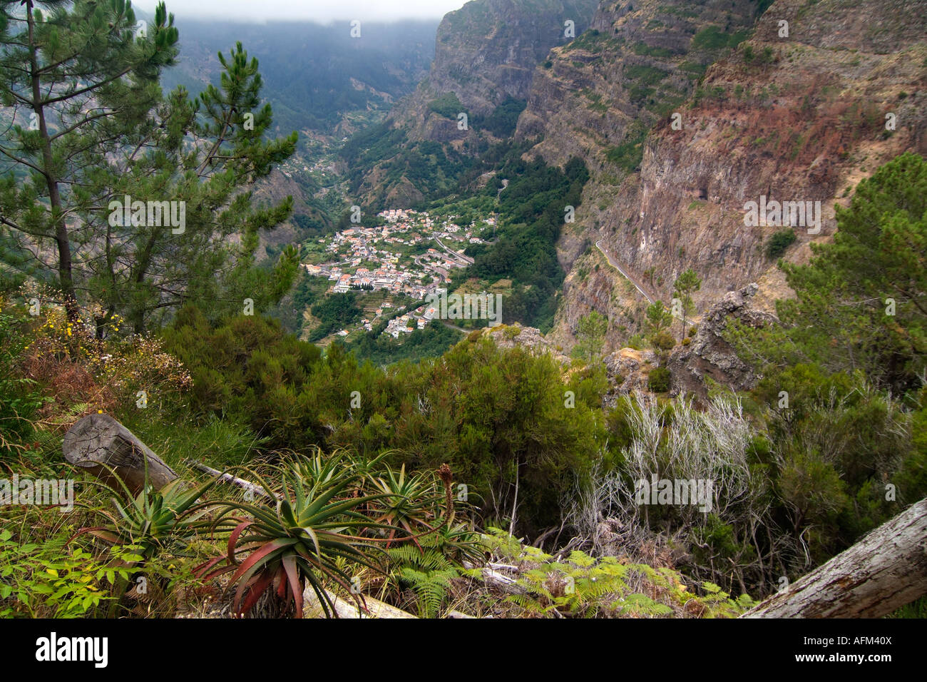 Curral das Freiras Stock Photo - Alamy