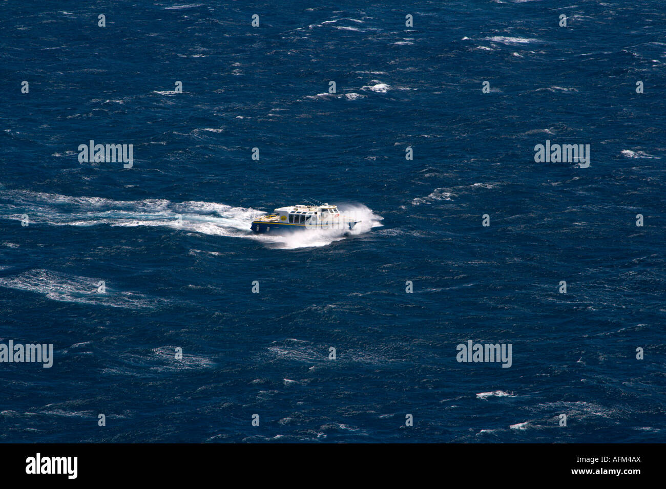 Rowing In Rough Sea