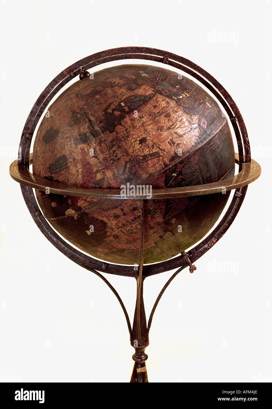 cartography, globes, terrestrial globe of Martin Behaim, 1492 ...
