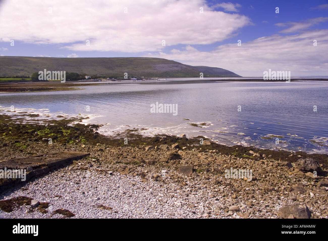 View of Ballyvaughan Bay County Clare Ireland Stock Photo - Alamy