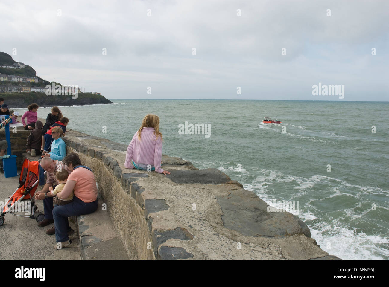 Looking out to sea Stock Photo - Alamy