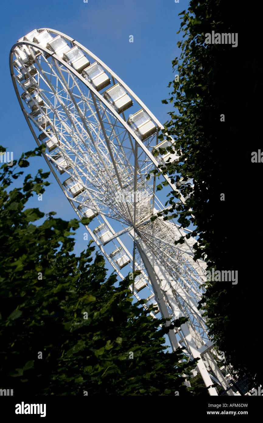 Royal Windsor Wheel Alexandra Gardens Windsor Berkshire England Stock ...