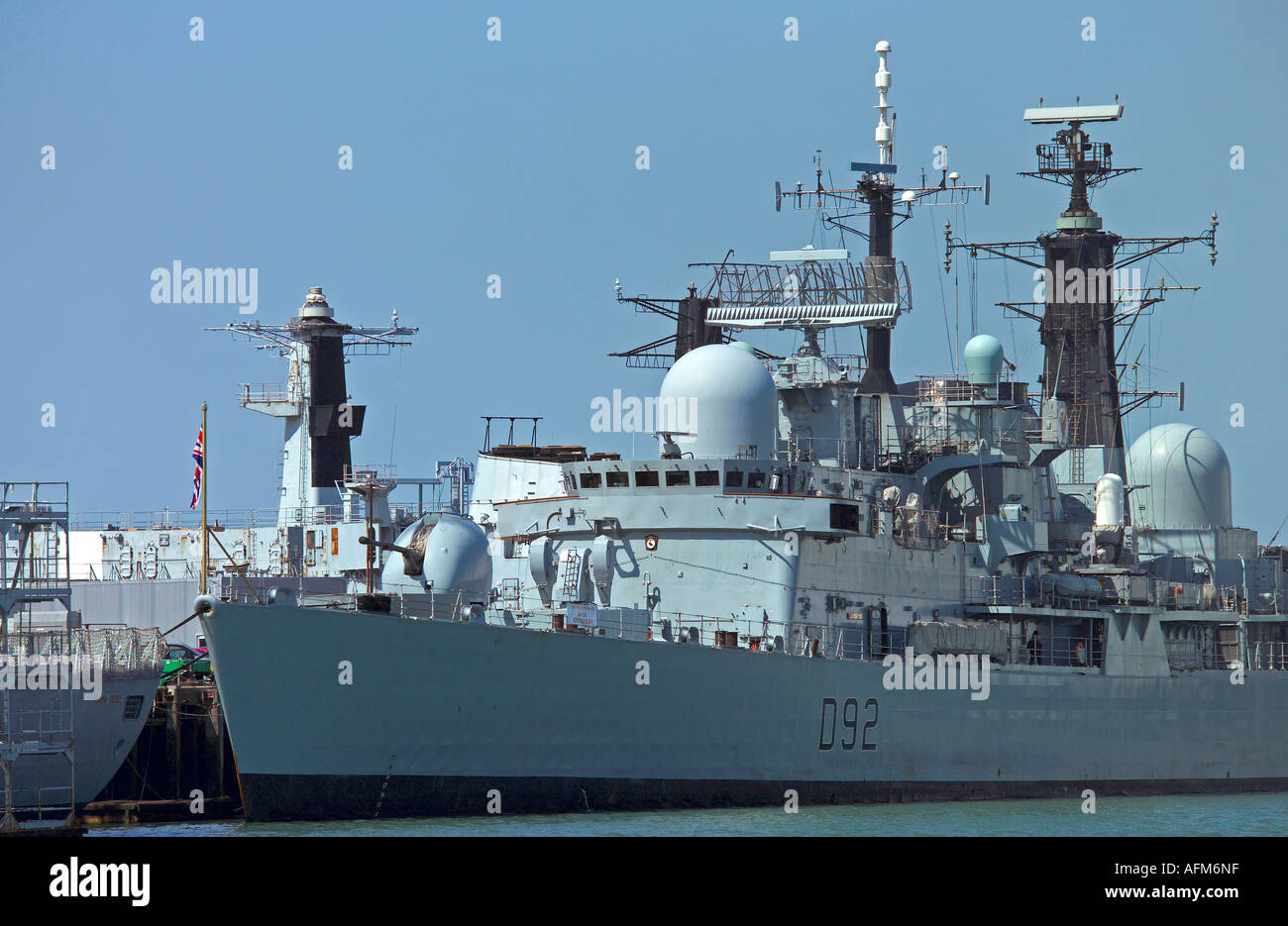 Hm naval base portsmouth hi-res stock photography and images - Alamy