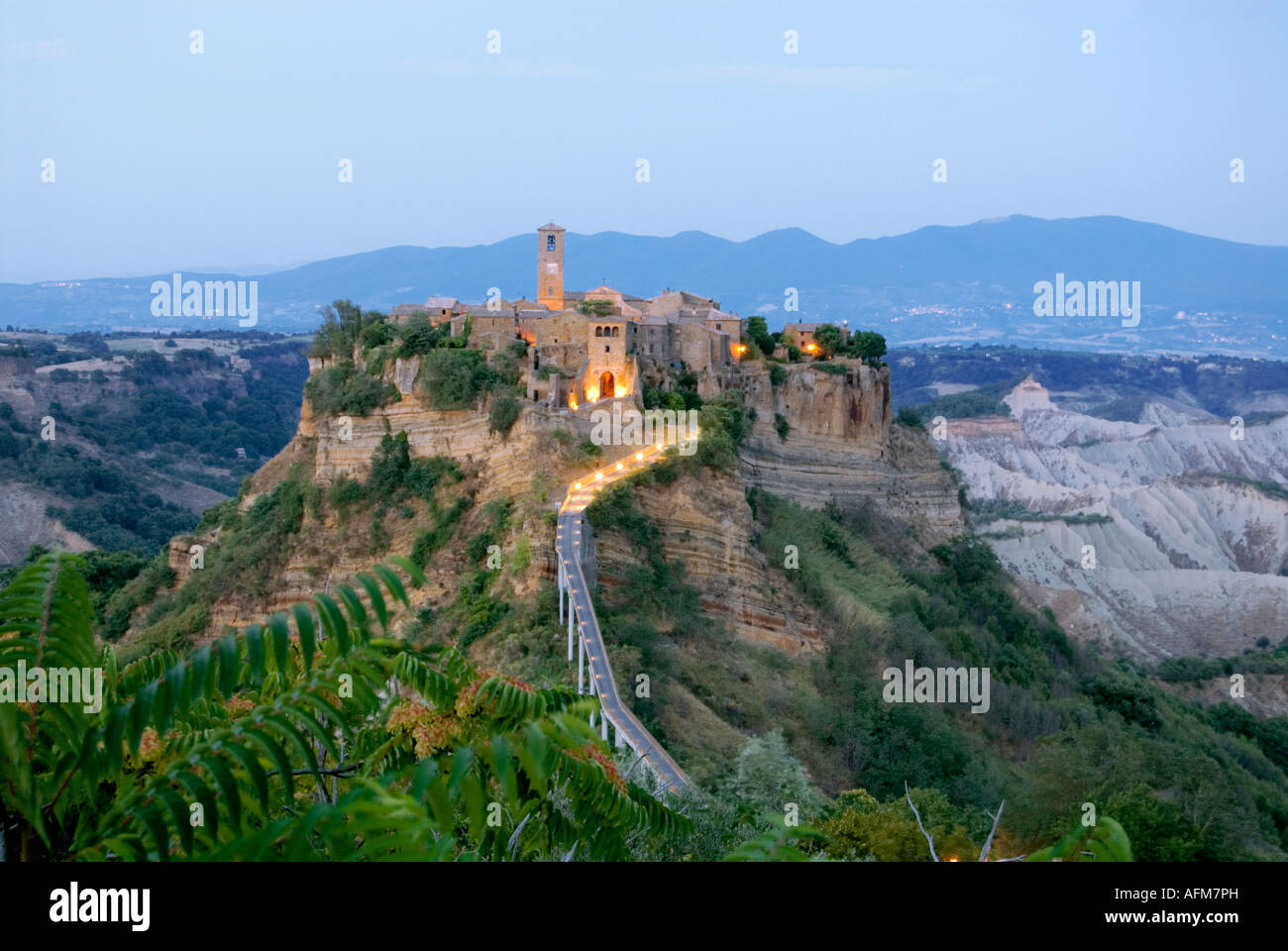 Ancient hill-town of Civita di Bagnoregio Italy Stock Photo - Alamy