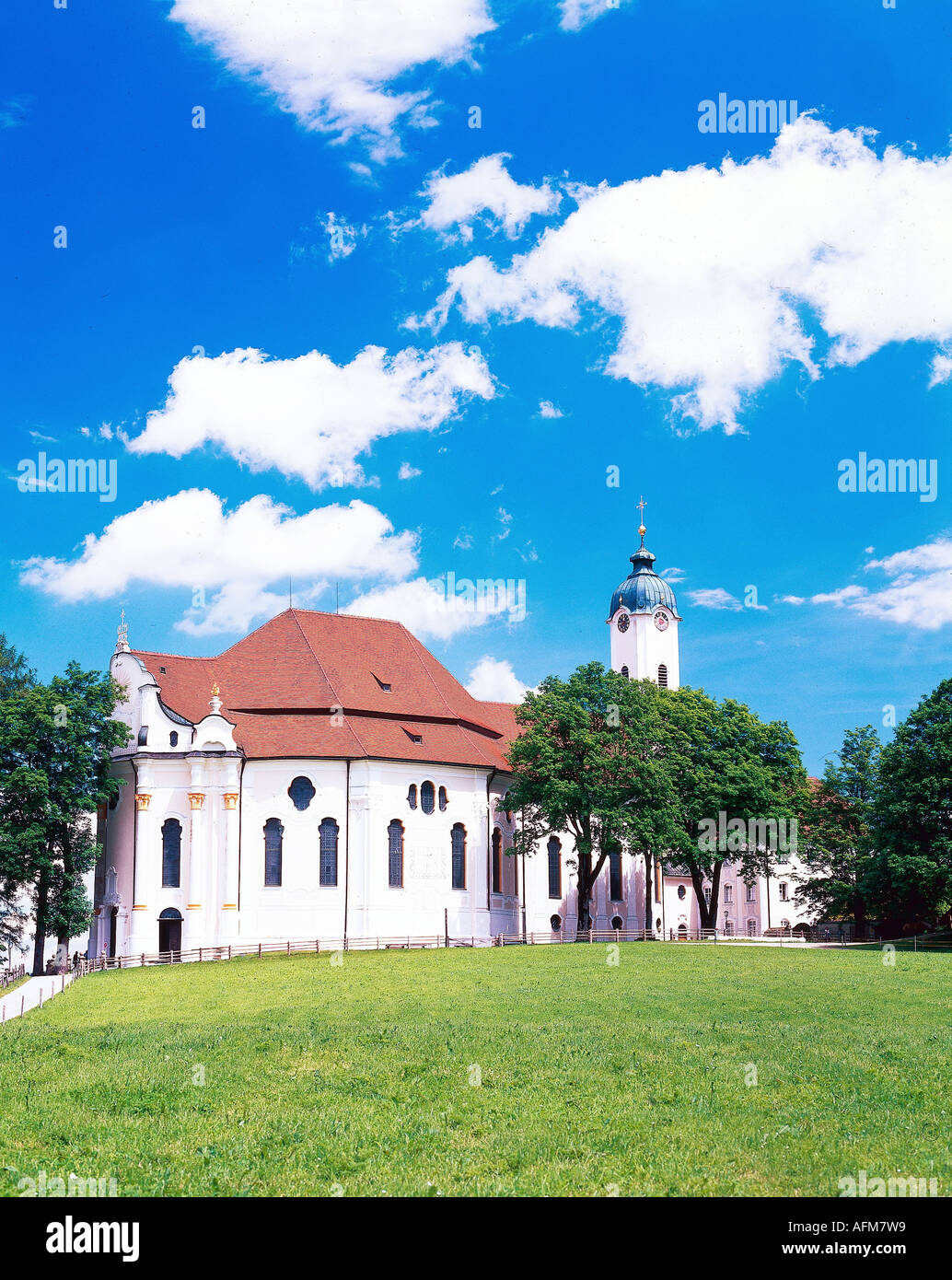 architecture, churches and convents, Germany, Bavaria, pilgrimage ...