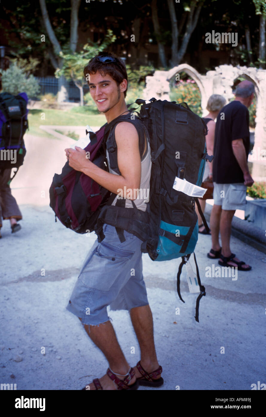 Israeli backpacker hi-res stock photography and images - Alamy